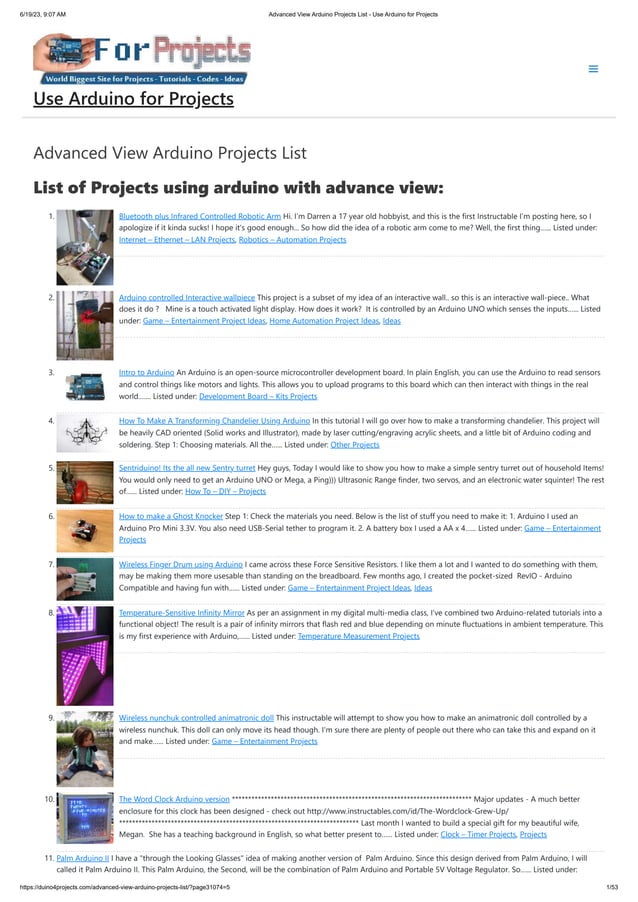 Advanced View Arduino Projects List - Use Arduino for Projects-5.pdf