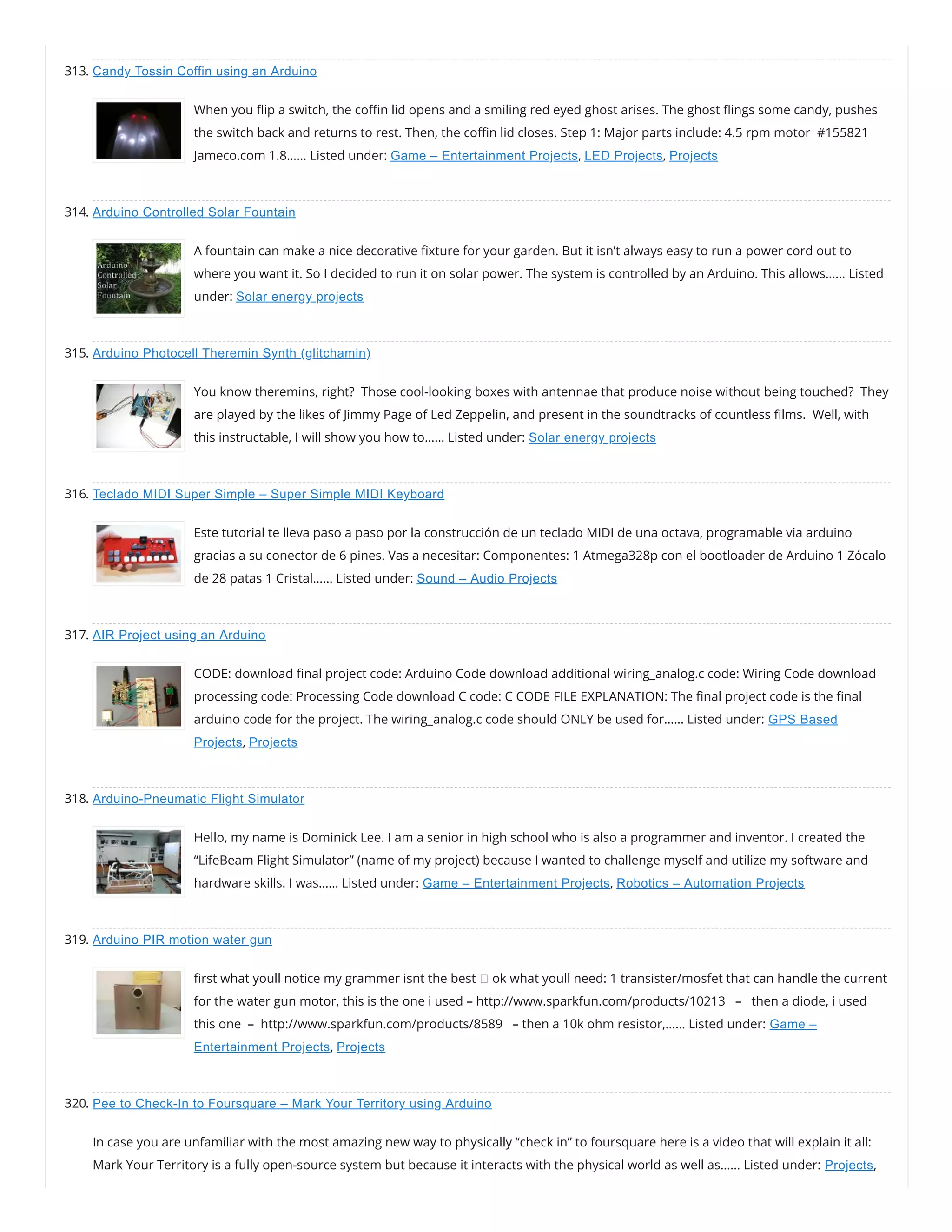Advanced View Arduino Projects List Use Arduino For Projects 4 Pdf