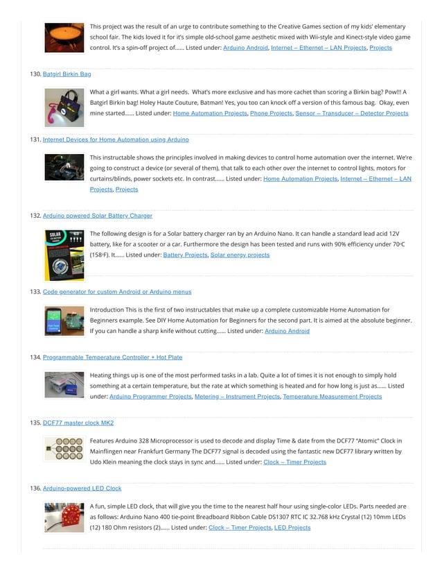 Advanced View Arduino Projects List Use Arduino For Projects 4 Pdf 6912
