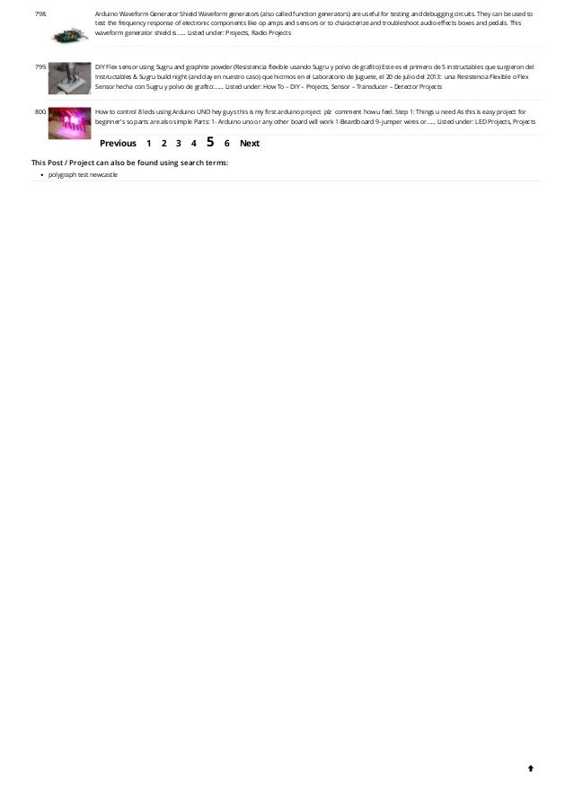 Advanced View Arduino Projects List Use Arduino For Projects 5pdf 6859