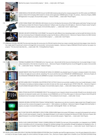 Advanced view of atmega microcontroller 1673 projects list nov 2019 at mega32 avr | PDF