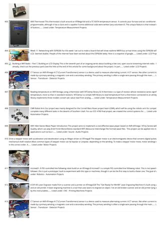 Advanced view of atmega microcontroller 1673 projects list nov 2019 at mega32 avr | PDF
