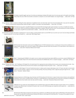 Advanced view of atmega microcontroller projects list at mega32 avr | PDF