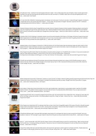Advanced view of atmega microcontroller projects list at mega32 avr | PDF