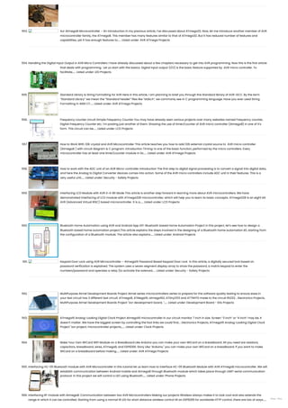Advanced View of Atmega Microcontroller Projects List - ATMega32 AVR.pdf