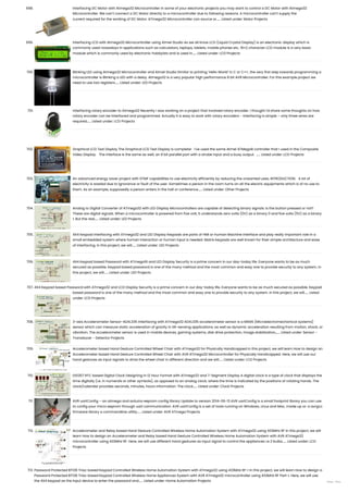 Advanced View of Atmega Microcontroller Projects List - ATMega32 AVR.pdf