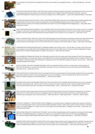Advanced View of Atmega Microcontroller Projects List - ATMega32 AVR.pdf