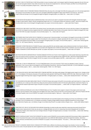 Advanced View of Atmega Microcontroller Projects List - ATMega32 AVR.pdf | Digital Audio ...