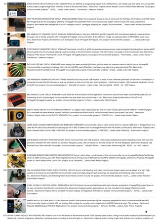 Advanced View of Atmega Microcontroller Projects List - ATMega32 AVR ...