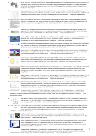 Advanced view of projects raspberry pi list raspberry pi projects | PDF