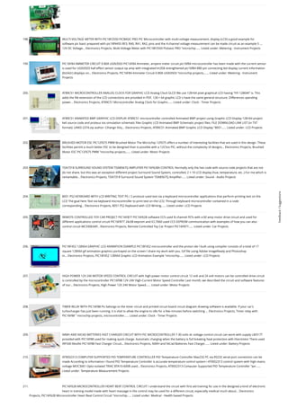 Advanced view pic microcontroller projects list pic microcontroller | PDF