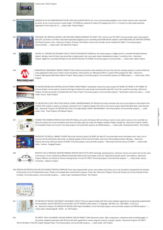 Advanced view pic microcontroller projects list pic microcontroller | PDF