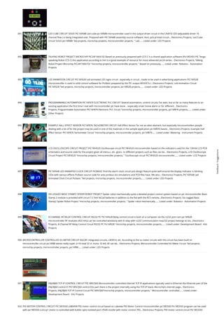 Advanced view pic microcontroller projects list pic microcontroller | PDF