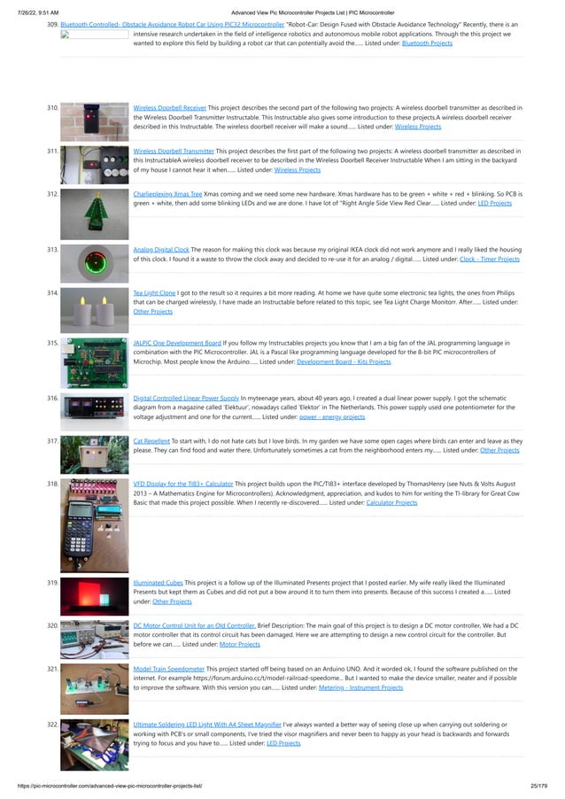 Advanced View Pic Microcontroller Projects List _ PIC Microcontroller.pdf