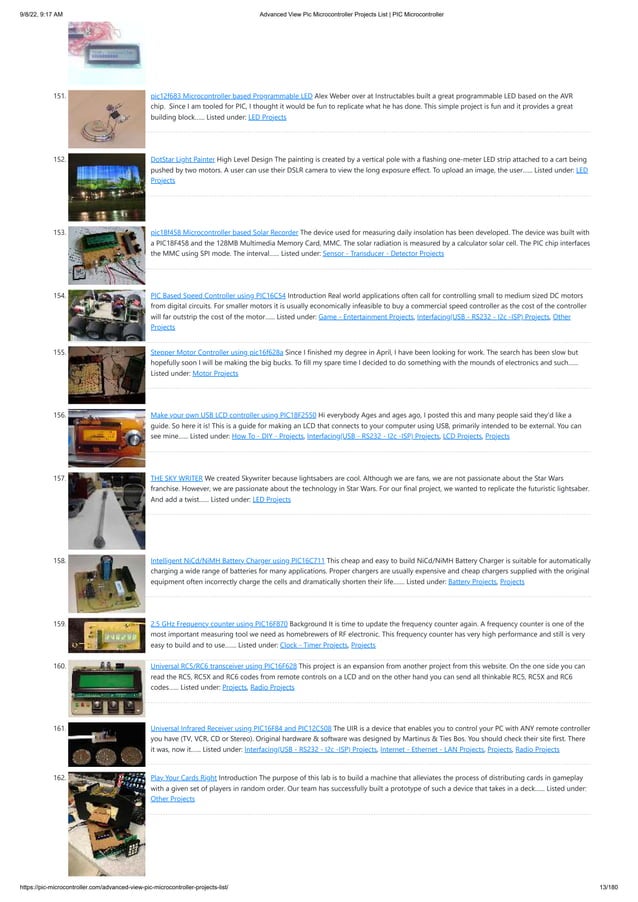 Advanced View Pic Microcontroller Projects List _ PIC Microcontroller.pdf