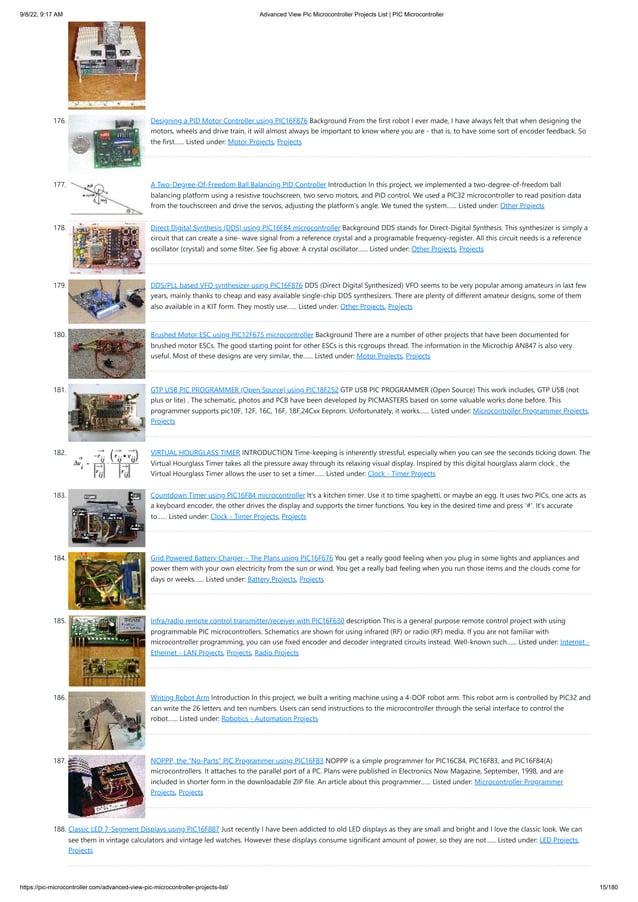 Advanced View Pic Microcontroller Projects List _ PIC Microcontroller.pdf