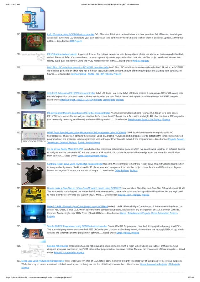 Advanced View Pic Microcontroller Projects List _ PIC Microcontroller.pdf