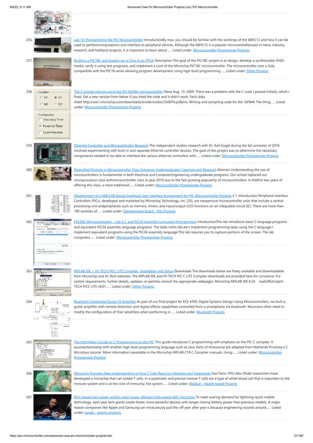 Advanced View Pic Microcontroller Projects List _ PIC Microcontroller.pdf