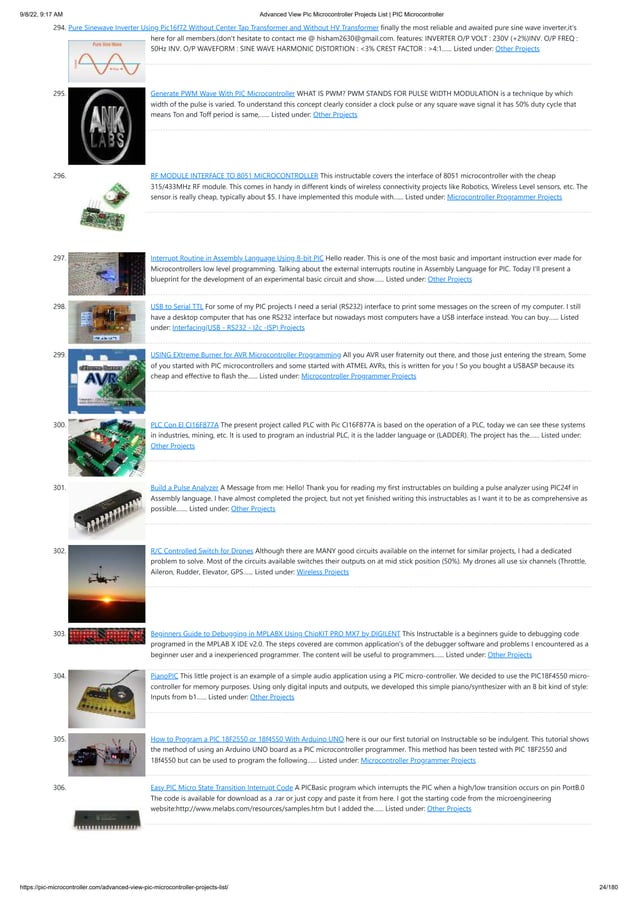 Advanced View Pic Microcontroller Projects List _ PIC Microcontroller.pdf