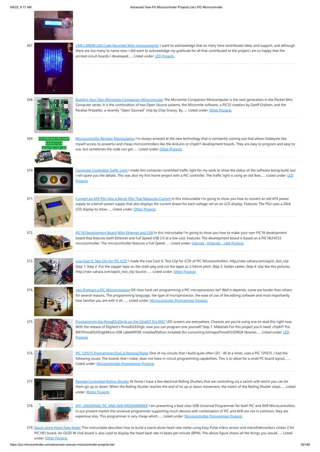 Advanced View Pic Microcontroller Projects List _ PIC Microcontroller.pdf