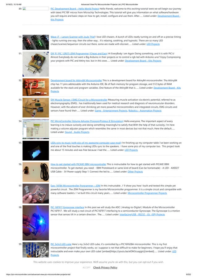 Advanced View Pic Microcontroller Projects List _ PIC Microcontroller.pdf
