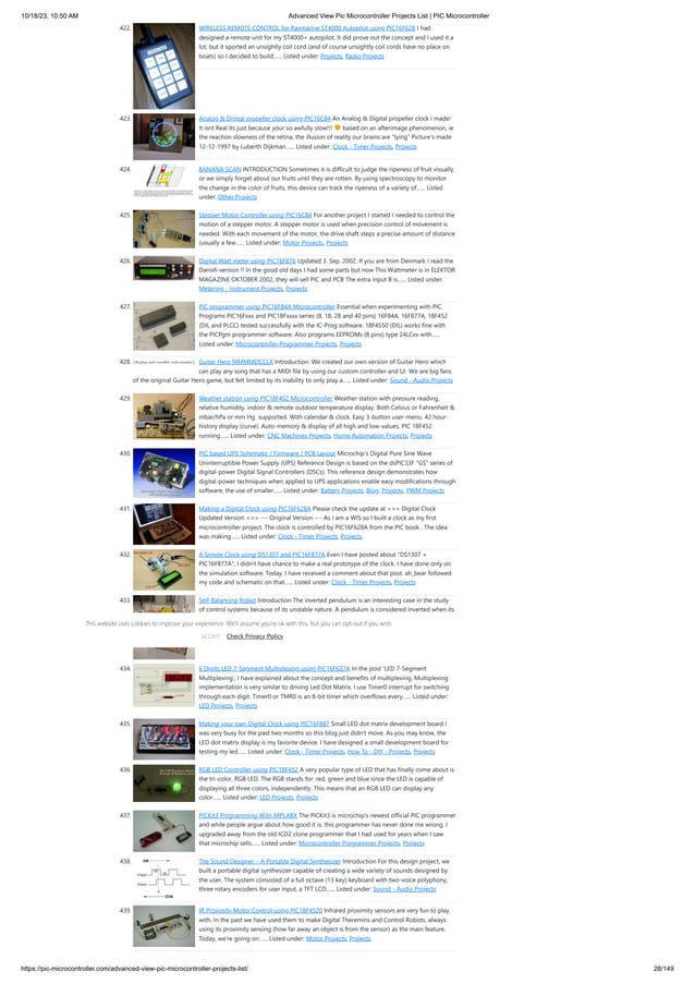 Advanced View Pic Microcontroller Projects List _ PIC Microcontroller.pdf