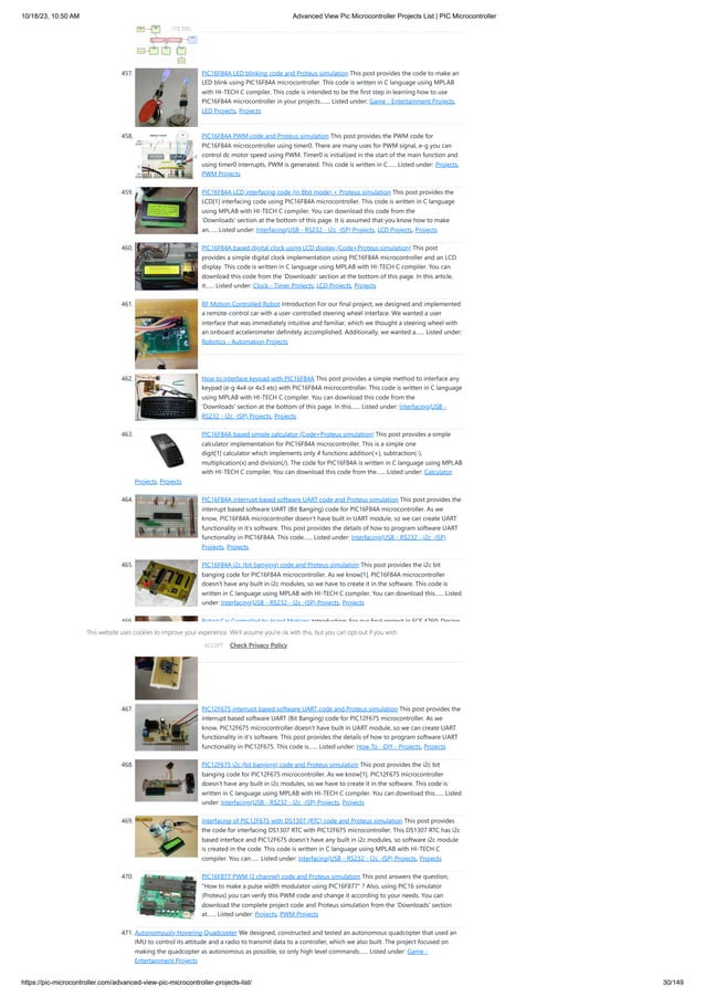 Advanced View Pic Microcontroller Projects List _ PIC Microcontroller.pdf