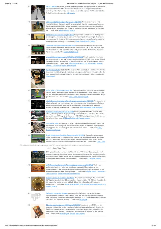 Advanced View Pic Microcontroller Projects List _ PIC Microcontroller.pdf