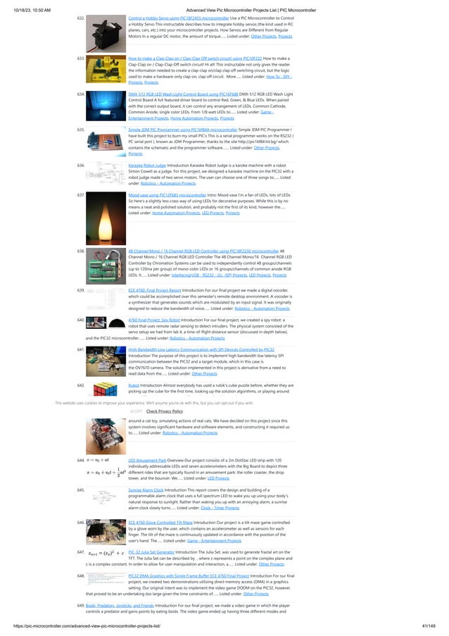 Advanced View Pic Microcontroller Projects List _ PIC Microcontroller.pdf