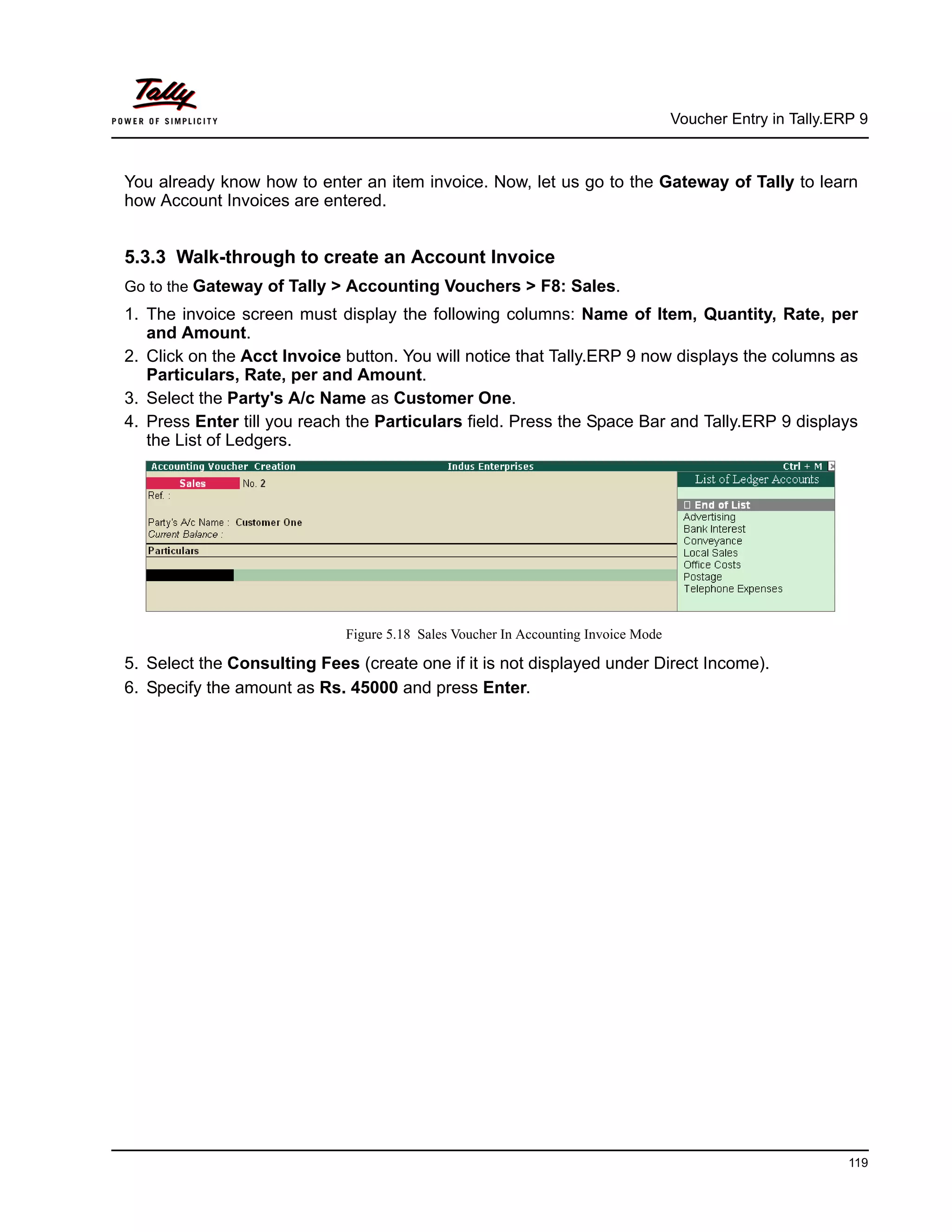 Advanced voucher entry tutorial in Tally ERP 9 | PDF