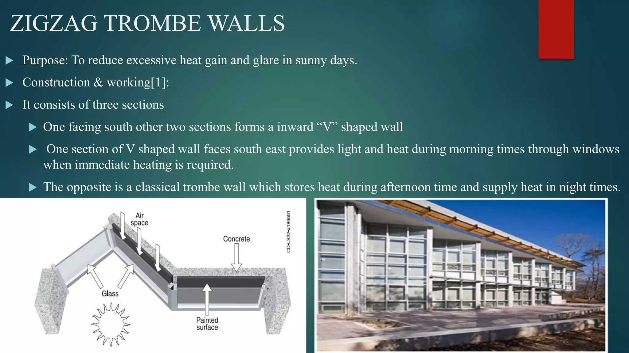 Advanced solar thermal storage walls | PPT