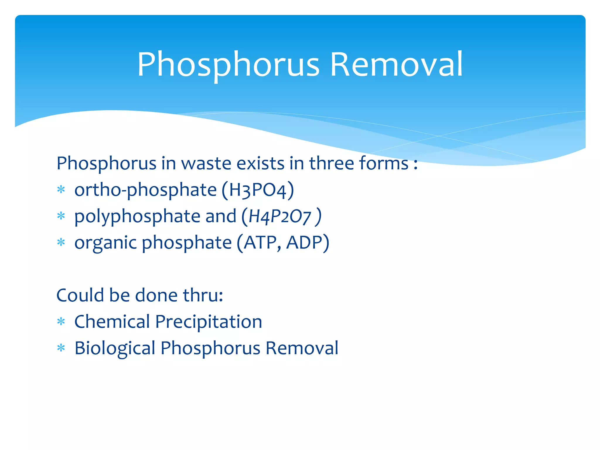 Advanced wastewater treatment | PPTX