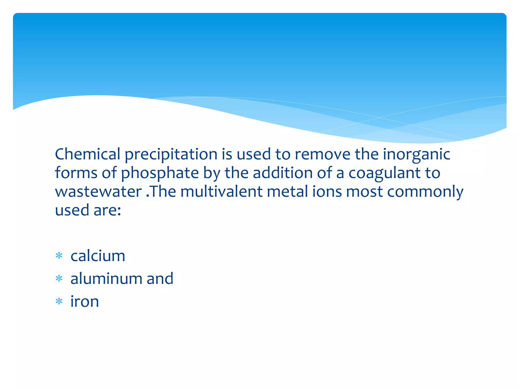 Advanced wastewater treatment | PPTX