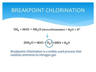 Advanced wastewater treatment | PPTX