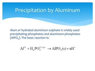 Advanced wastewater treatment | PPTX