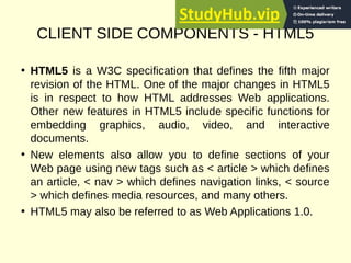 Advanced Web Design And Development BIT 3207 | PDF