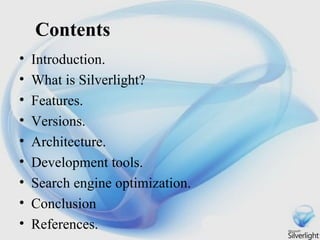 Advanced Web Technology Microsoft Silverlight | PPT | Shareware and Freeware | Computer Software ...