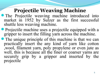 Advanced weft systems | PPT