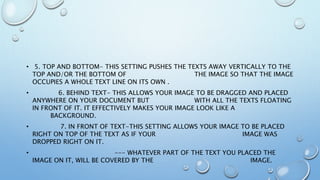 ADVANCED WORD PROCESSING SKILLS power point | PPTX