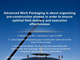 Advanced Work Packaging: Implementation Challenges | PDF | Business ...
