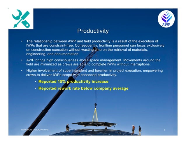 Advanced Work Packaging (AWP): Benefits | PDF | Business | Business and ...