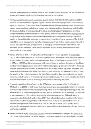 Advanced wound dressings | PDF