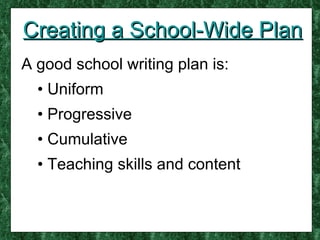 Advanced Writing Strategies | PPT