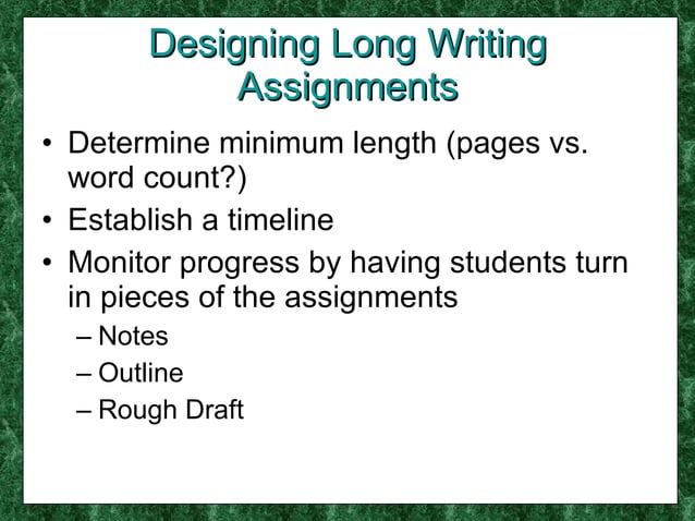 Advanced Writing Strategies | PPT | Homework and Study | Education