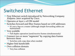 Advance ethernet | PPT