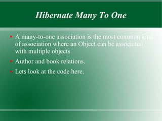 Advance Features of Hibernate | PPT