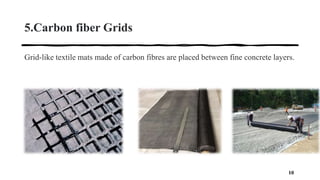 Application of carbon fibers in geo-textiles | PPTX