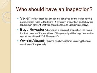 Advance Inspections | PPT