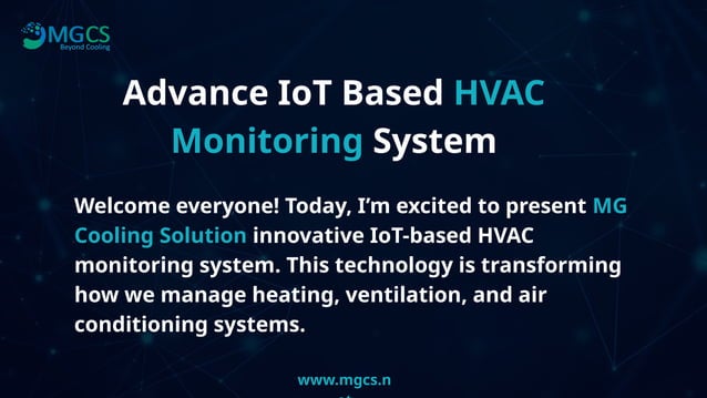Advance IoT Based HVAC Monitoring System.pptx | Internet | Computing