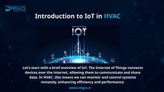 Advance IoT Based HVAC Monitoring System.pptx | Internet | Computing